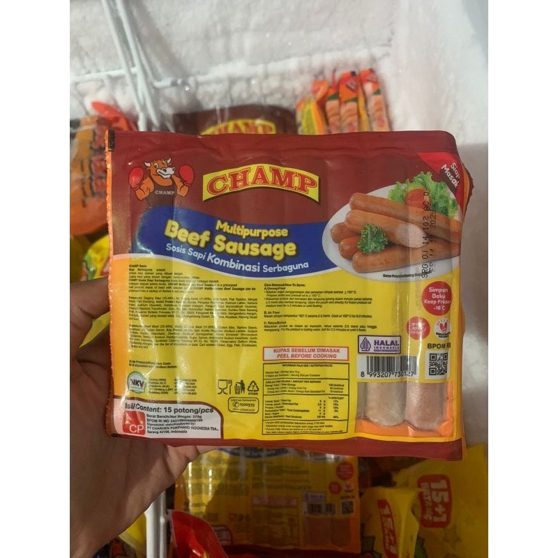 Jual PRODUK CHAMP SOSIS NUGET BAKSO GYOZA | Shopee Indonesia