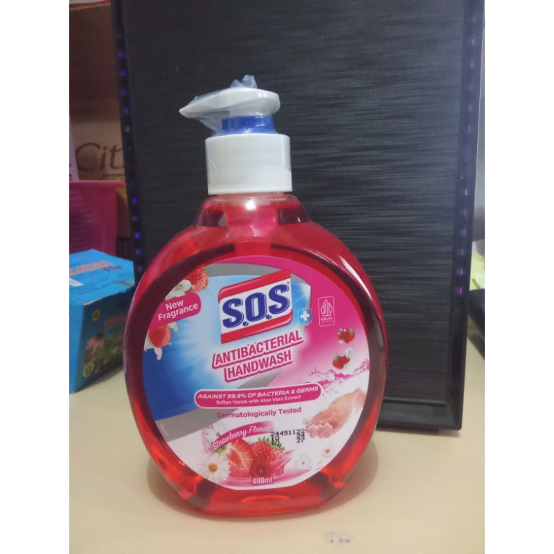 Jual Sos Handsoap Strawberry Pump 400ml/Refill 300ml | Shopee Indonesia