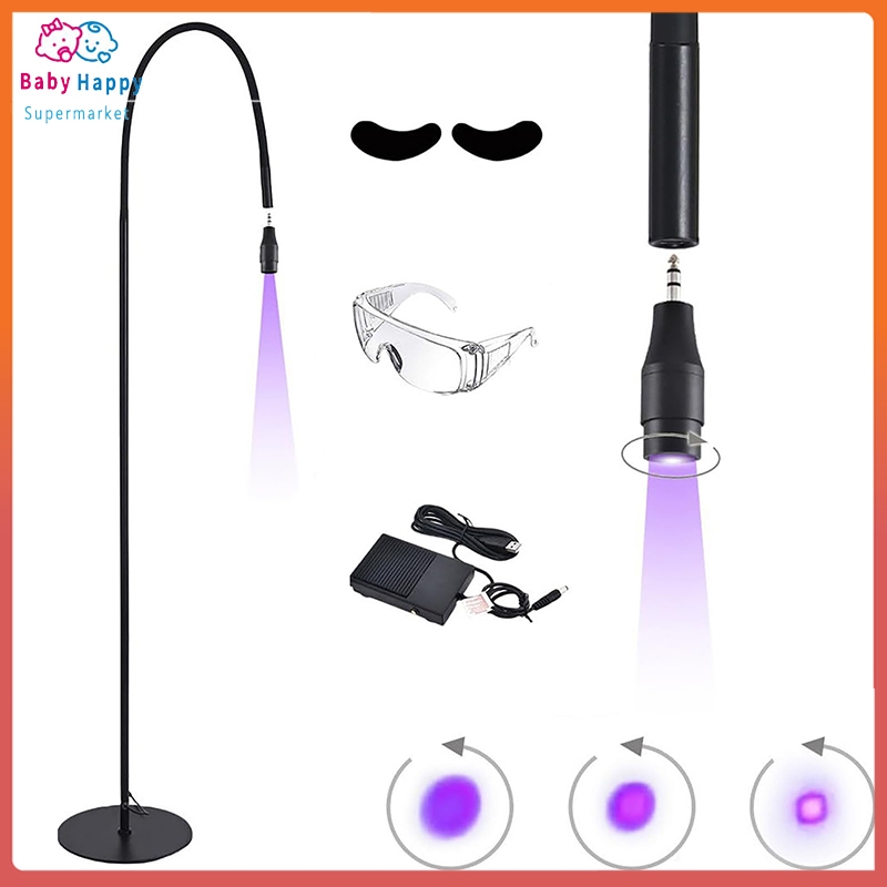 Jual 10W LED eyelash lampu untuk eyelash extension LED Purple Light UV ...