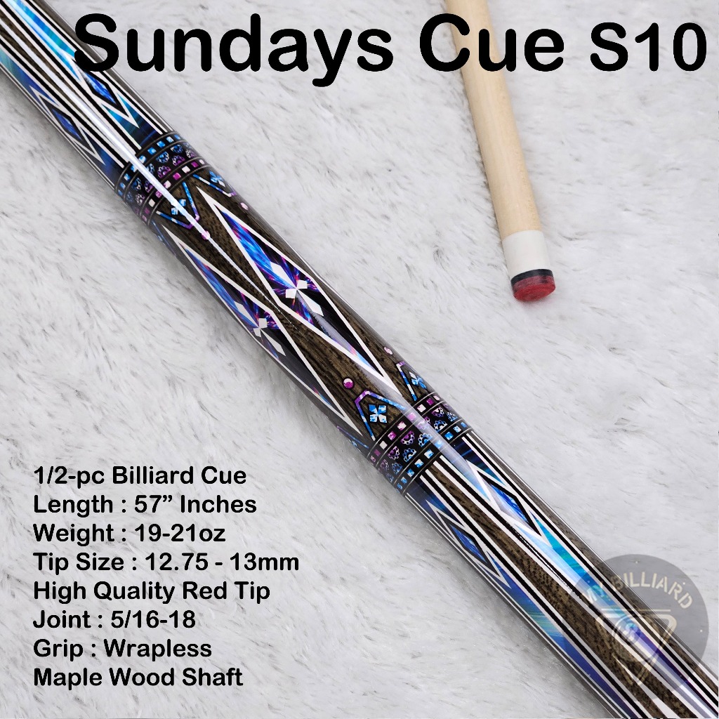 Jual Stick Billiard Sundays Cue 12.75mm - Stik Biliar bilyar | S-10 ...