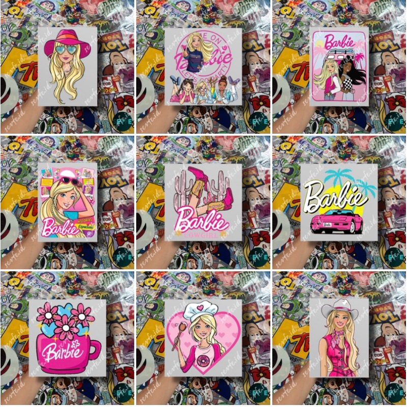 Jual Stiker DTF Sablon Setrika Sablon Stiker BARBIE | Shopee Indonesia Jual Stiker DTF Sablon Setrika Sablon Stiker BARBIE | Shopee Indonesia