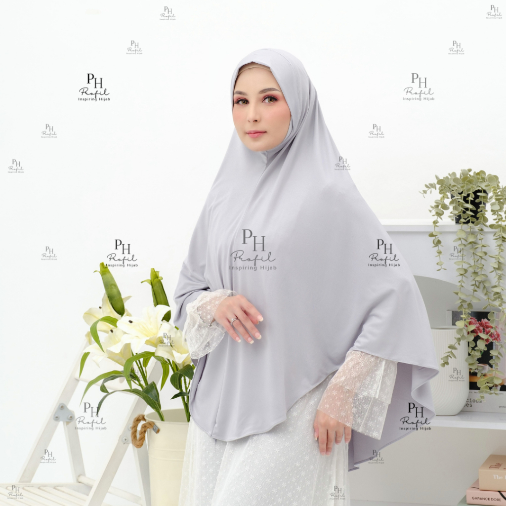 Jual Hijab Dagu Malaysia Size XXL I Jilbab Instan Malaysia Spandex Jersey Premium | Shopee Indonesia