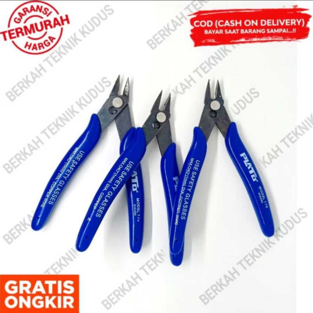 Jual Tang Potong Plato 5 inch Micro Nipper With Soft Spring Tank model ...