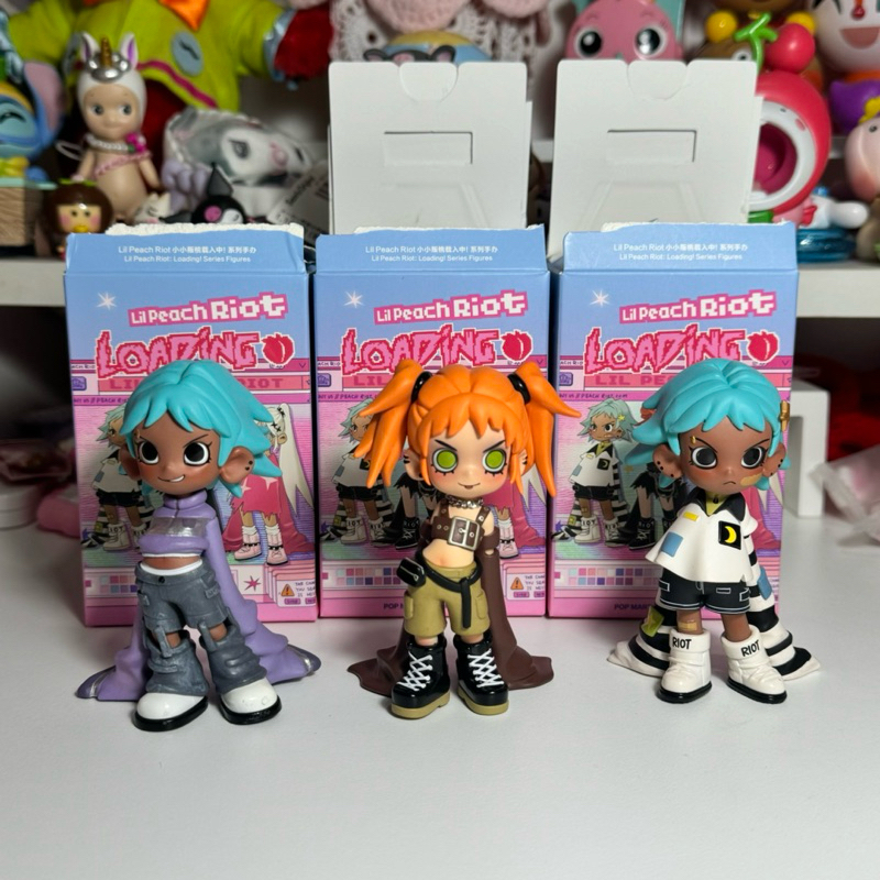 Jual ORIGINAL Popmart Lil Peach Riot Loading Opened | Shopee Indonesia