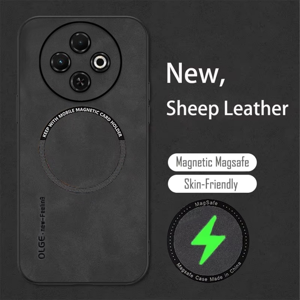 Jual Soft case Magnetic TECNO SPARK 30C Casing Magsafe Luxury | Shopee ...