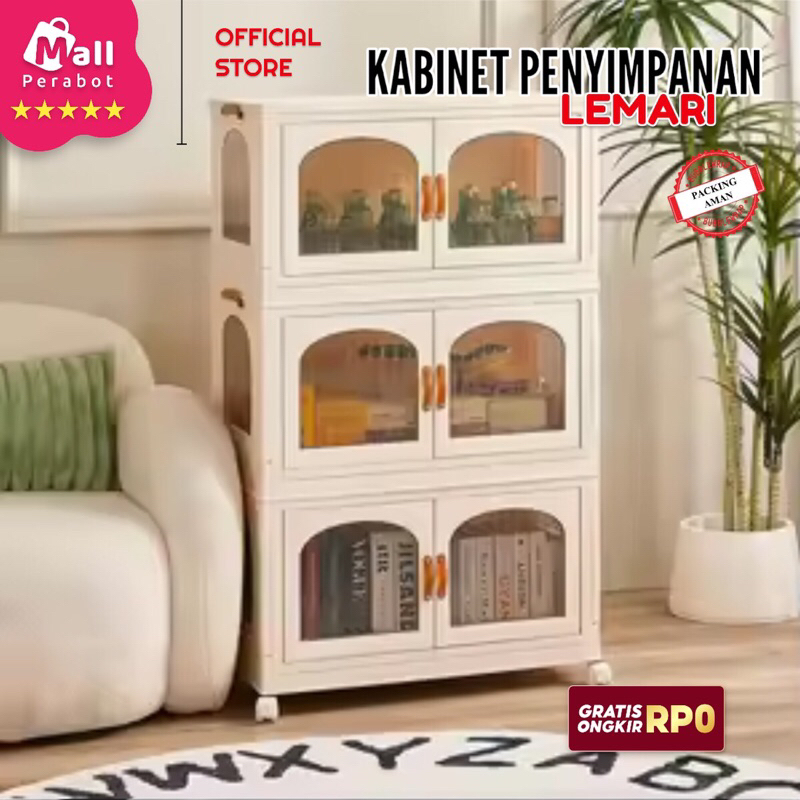 Jual Mall Perabot Kama / Agra | Lemari Polibox Susun | Storage Lipat ...