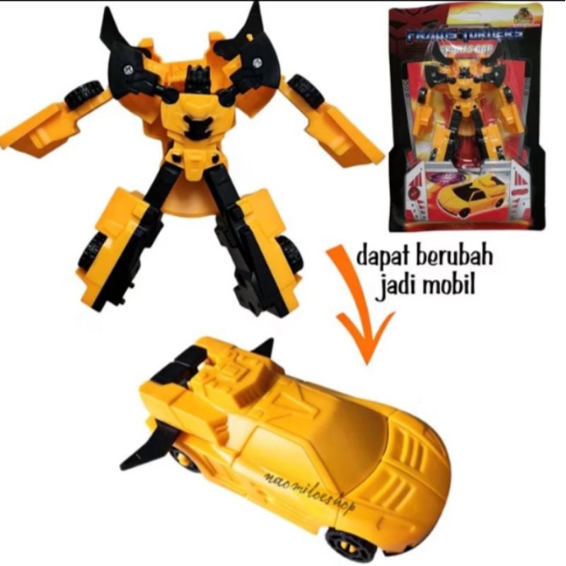 Jual Robot Transformers Bumblebee Kuning Berubah Mobil | Shopee Indonesia
