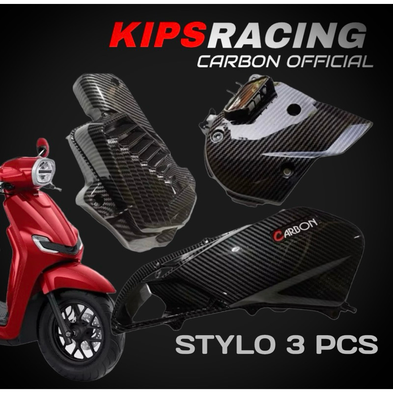 Jual PAKET CARBON HONDA STYLO 160 CARBON VARIO 160 3 PCS ️paket carbon ...
