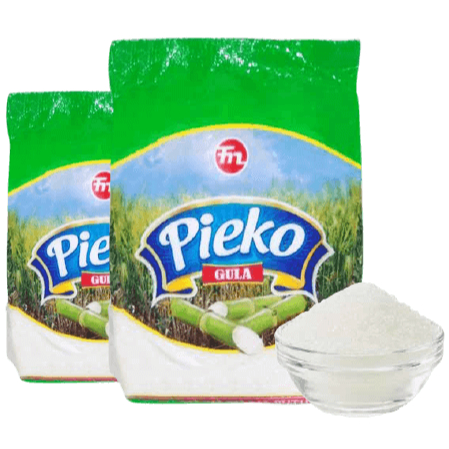 Jual Gula Pasir Kristal Putih 1kg merk Pieko Paket Bundling Promo ...