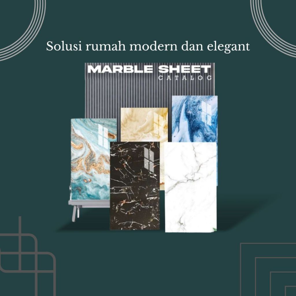 Jual PALING MURAH!! PVC Marmer Dinding Panel | PVC Motif Marmer Uk 122 ...