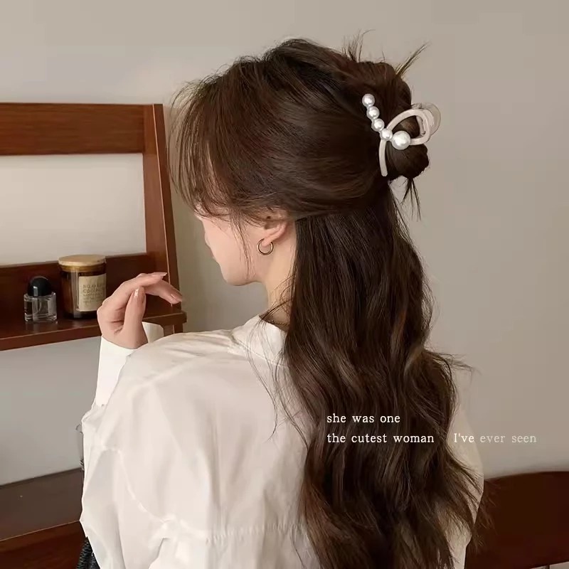 Jual Jedai Jepit Rambut Wanita Model Simpul Mutiara Aksesoris Rambut ...