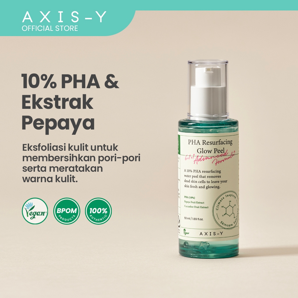 Jual AXIS-Y PHA 10% Resurfacing Glow Peel | Membersihkan Pori-pori dan ...