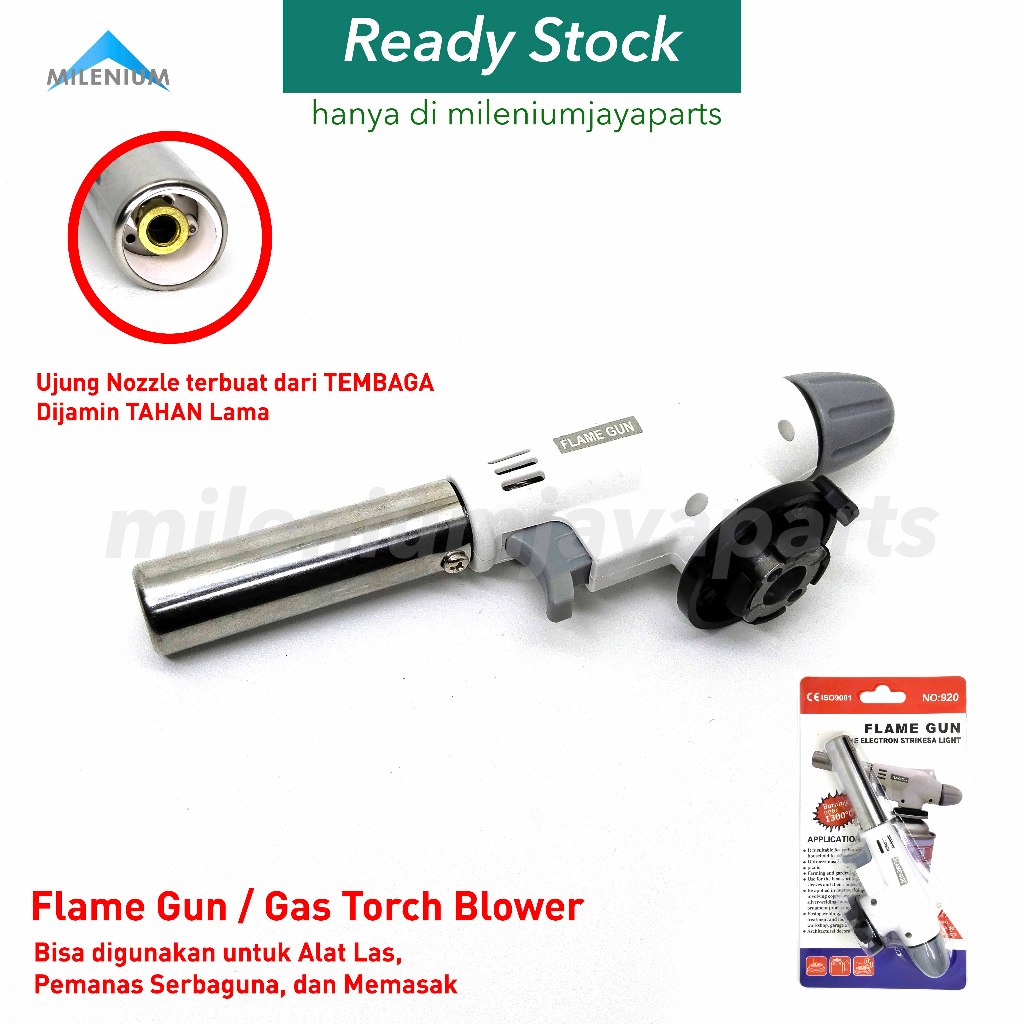 Jual FLAME GUN Automatic / Alat Gas Api Tembak / Blow Torch Gas Las ...