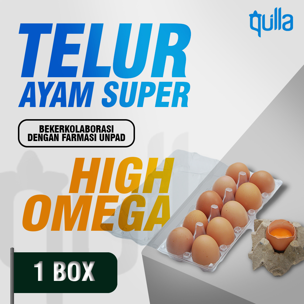 Jual TELUR OMEGA ORGANIK 1box (10butir)- Premium Grade A, Orange ...