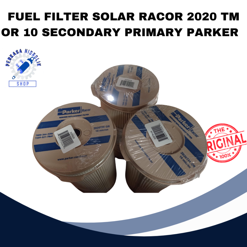 Jual Fuel Filter Solar Racor 2020TM OR 10 Micron Primary Secondary ...