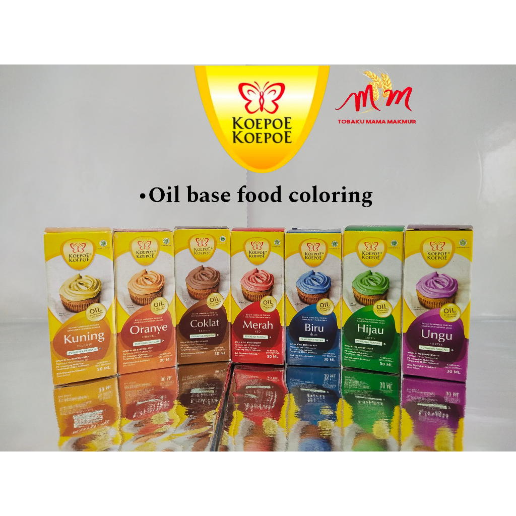 Jual Pewarna Makanan oil Base Kopoe 30ml | Shopee Indonesia