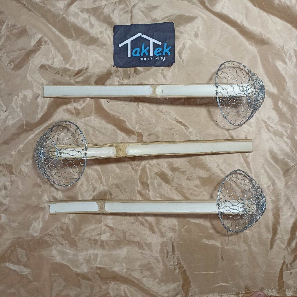 Jual SEROK BESI saringan peniris mie pangsit | Shopee Indonesia