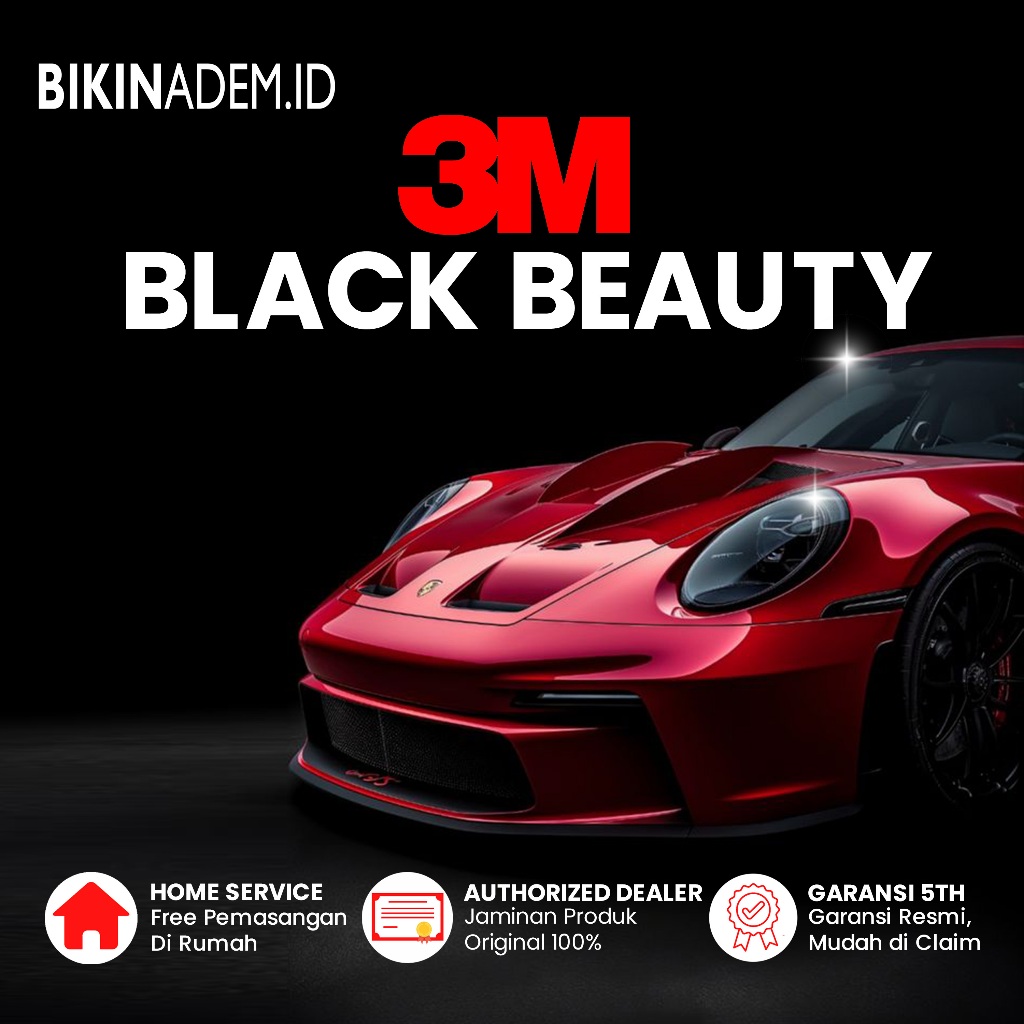Jual Kaca Film 3M Black Beauty Original | Shopee Indonesia
