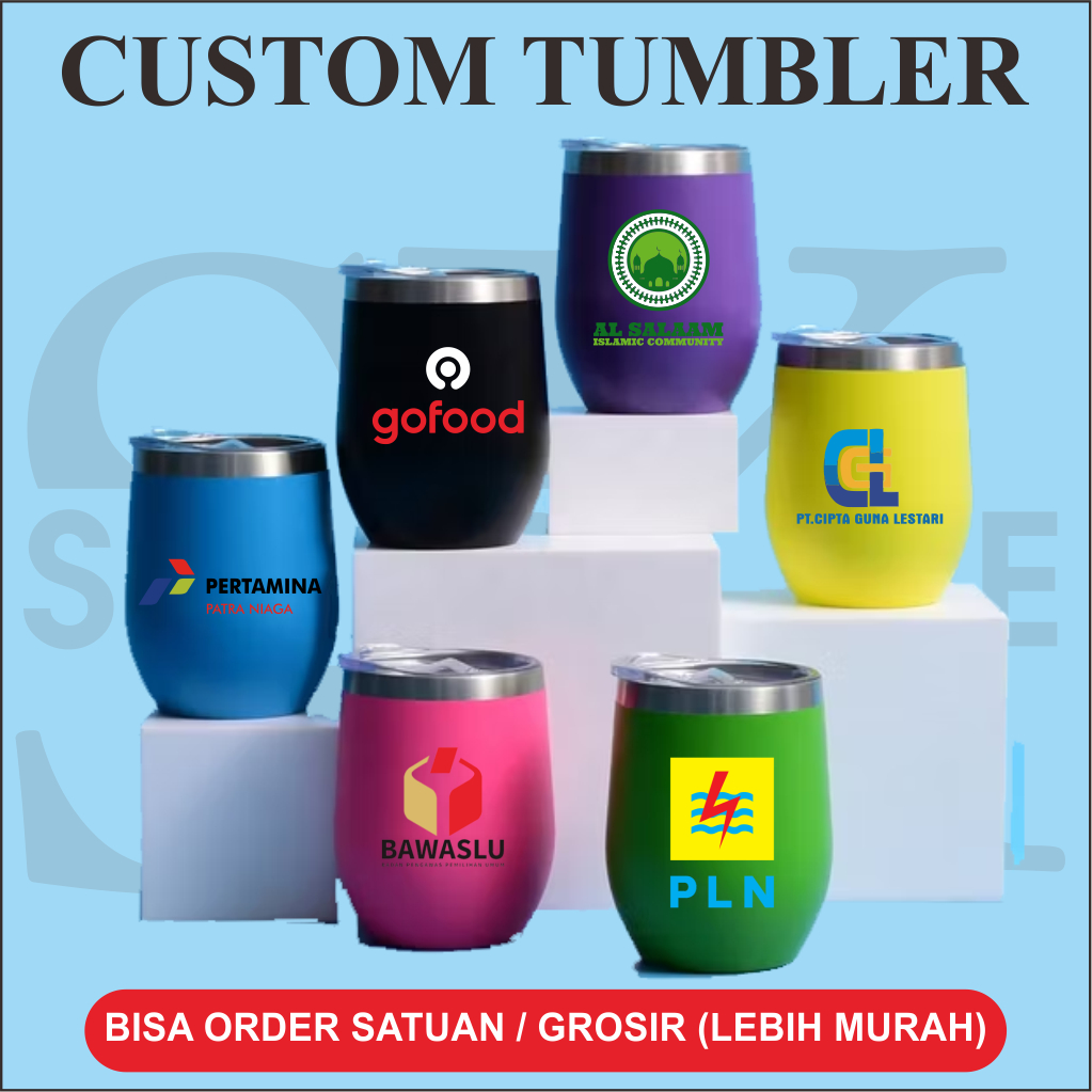 Jual Tumbler Custom uv / Grafir Stainless Merchandise Hampers Gift ...