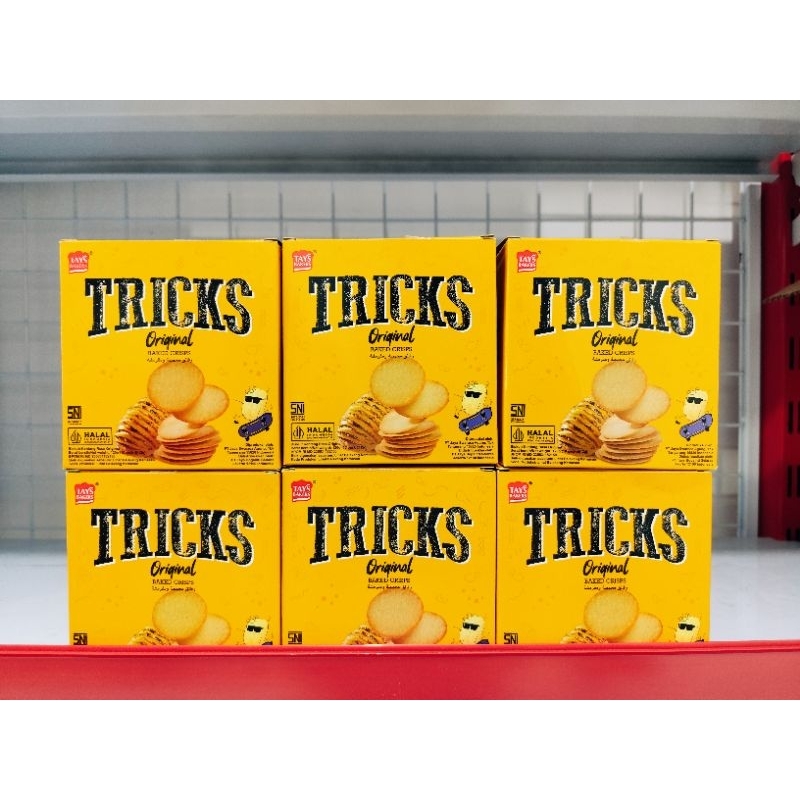 Jual Tricks Potato Baked Chips Original (1 box isi 10 pcs) | Shopee ...