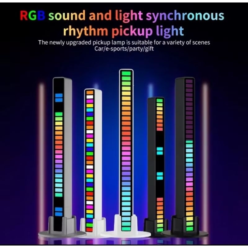Jual Lampu LED RGB Bar Strip Spectrum Audio Indicator Sensor Suara ...