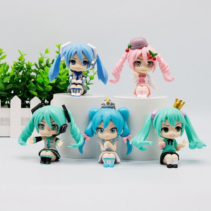 Jual Action Figure Miku Hatsune chibi kawaii lucu!! | Shopee Indonesia