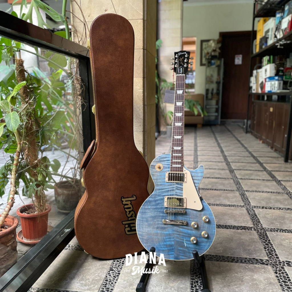 Jual Gitar Elektrik Gibson Les Paul Standard 60's Figured Top, Ocean ...