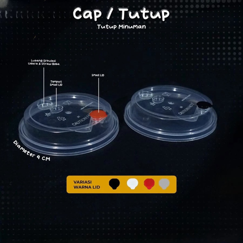 Jual TUTUP CUP INJECTION BENING ISI 25 PCS | Shopee Indonesia