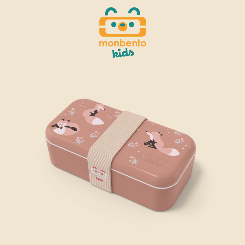Jual Monbento® Kids Lunch Box Foodie - Cinnamon Fox | Shopee Indonesia