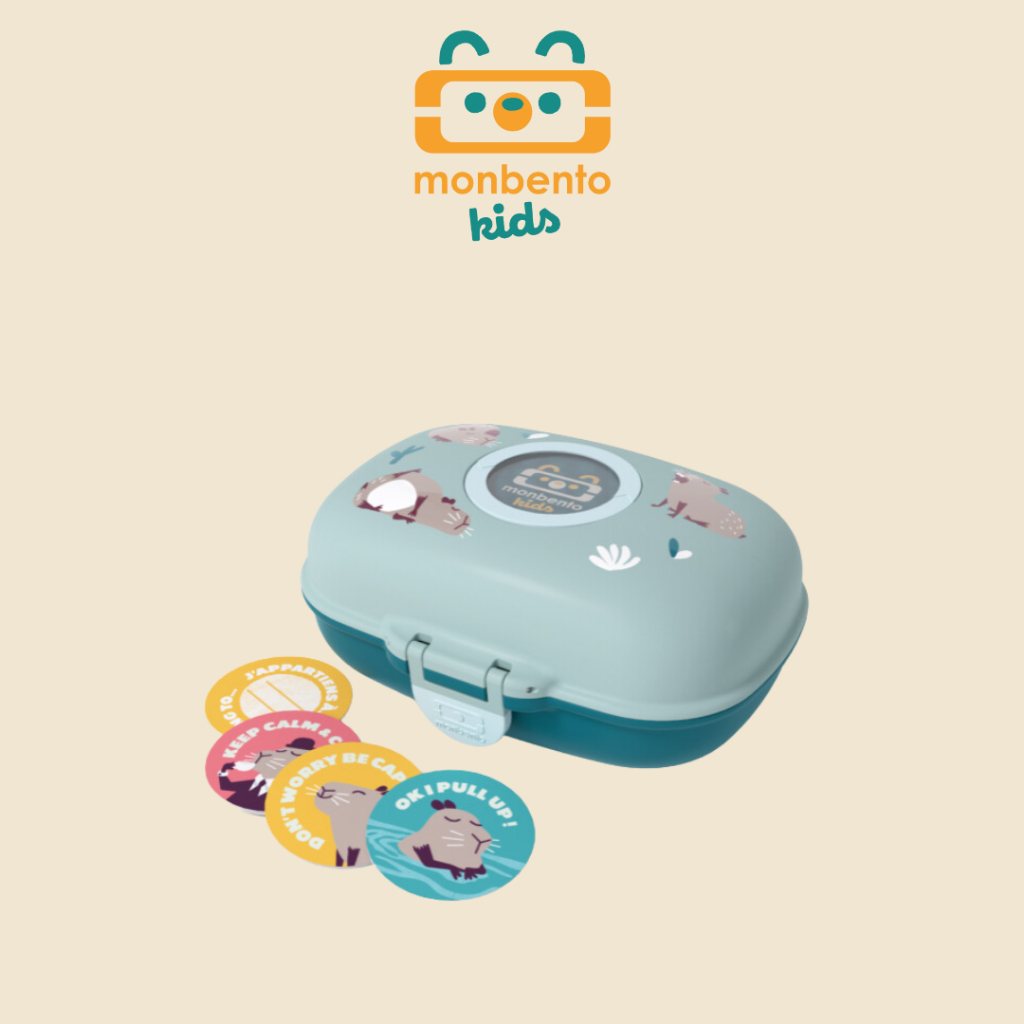 Jual Monbento® Kids Lunch Box Gram - Blue Capy | Shopee Indonesia