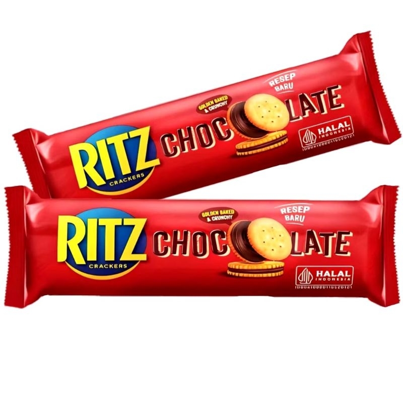 Jual Ritz Chocolate Cracker Biskuit Ritz Coklat Sandwich Cracker ...