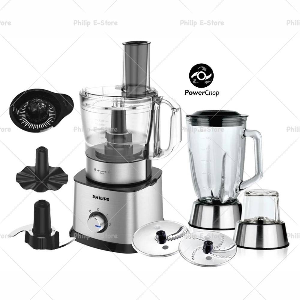 Jual Blender Philips 8in1 Stainless Steel Multifunction Food Processor ...