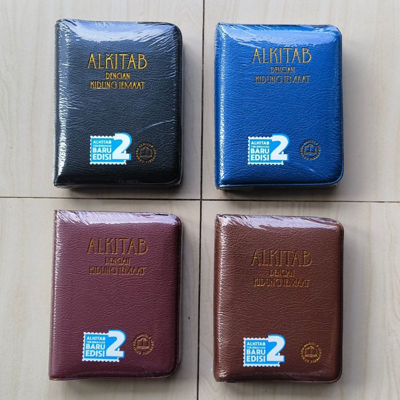 Jual Alkitab Kecil Kidung Jemaat Bersampul Kulit (Alkitab 034 KJ ...
