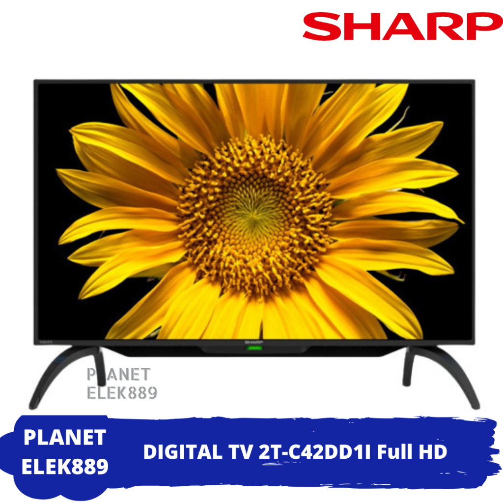 Jual LED Sharp Digital TV 2T-C42DD1I Full HD USB HDMI DVB-T2 | Shopee Indonesia