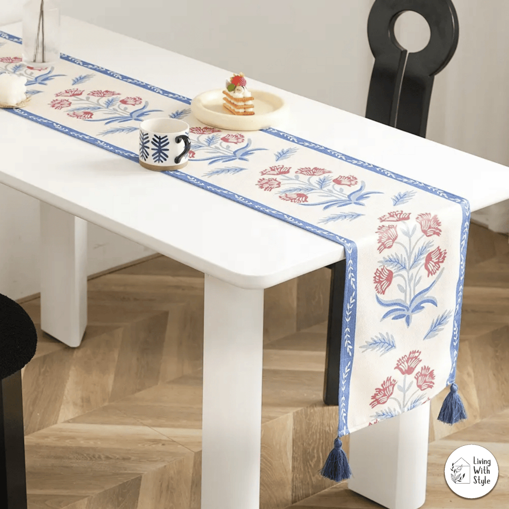 Jual Living With Style - Airy Light Summer Spring Table Runner / Taplak ...