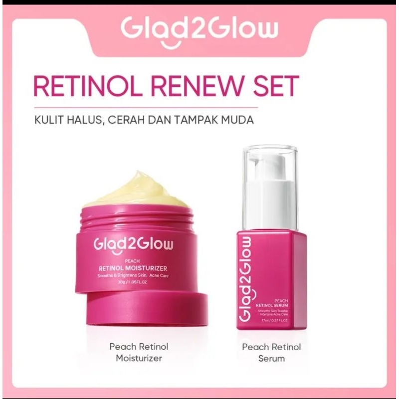 Jual Glad2glow G2G Retinol Set 2 in 1 | 3 in 1 | 4 in 1 - Merawat Kulit ...