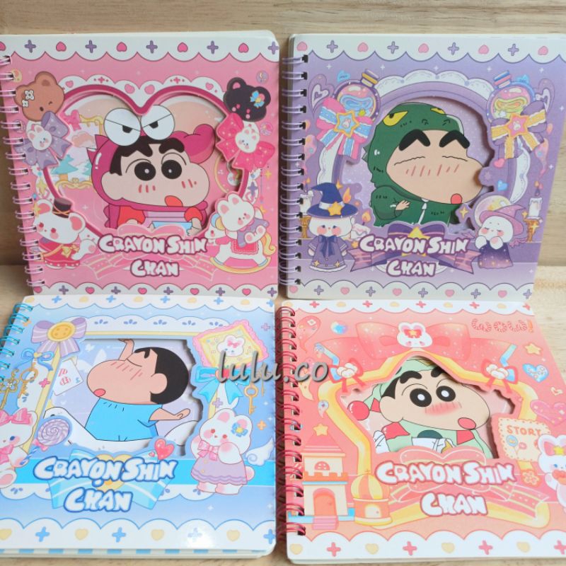 Jual Buku tulis note notebook sedang SHINCHAN 22202 | Shopee Indonesia