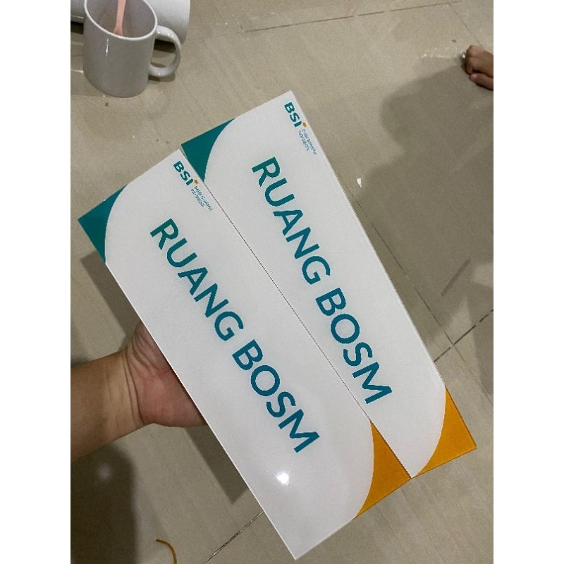 Jual papan sign board acrylic akrilik menu iklan tebal 2mm | Shopee ...