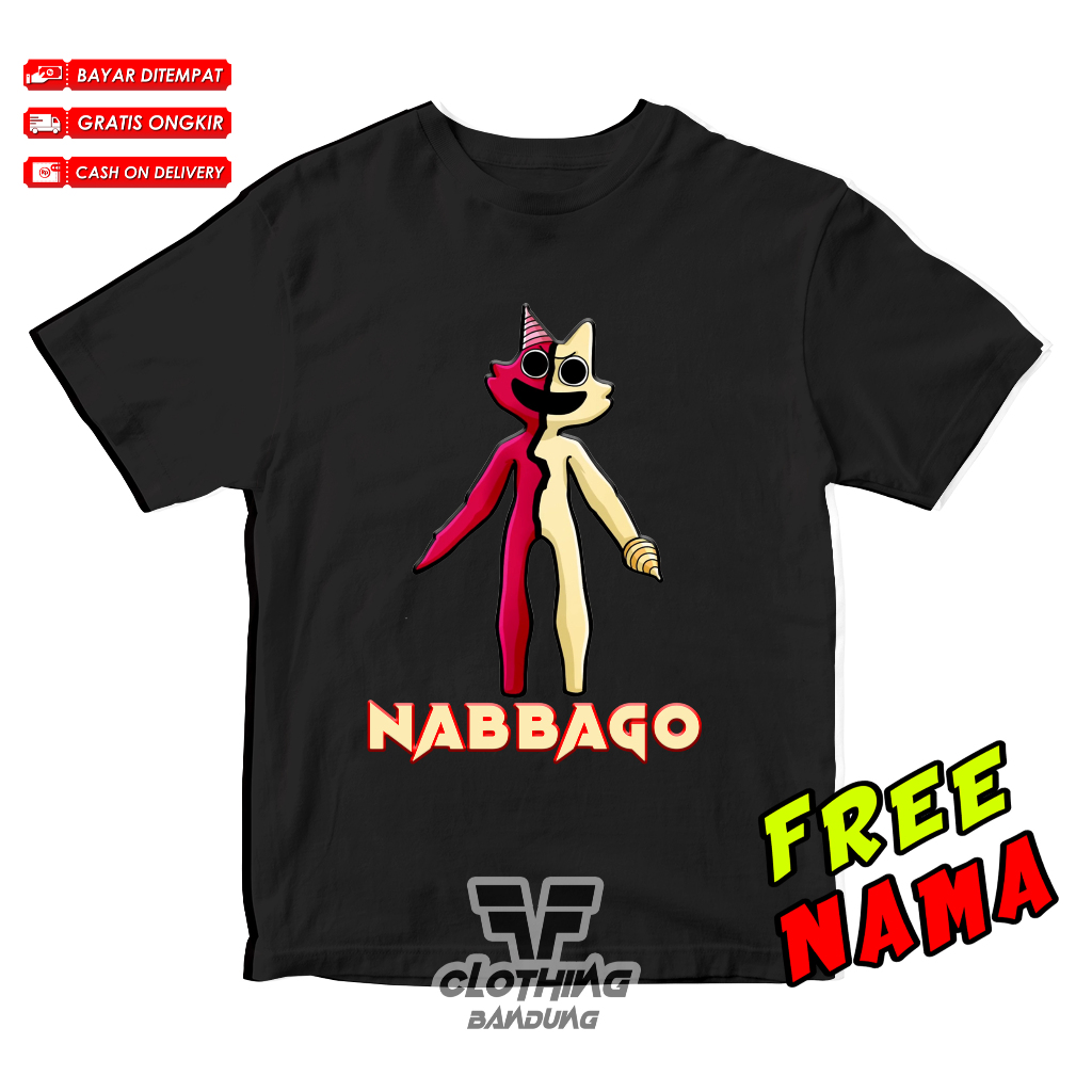 Jual ( BISA COD) KAOS BAJU ANAK NABBAGO SHELTER of SURSUR GAME FREE ...