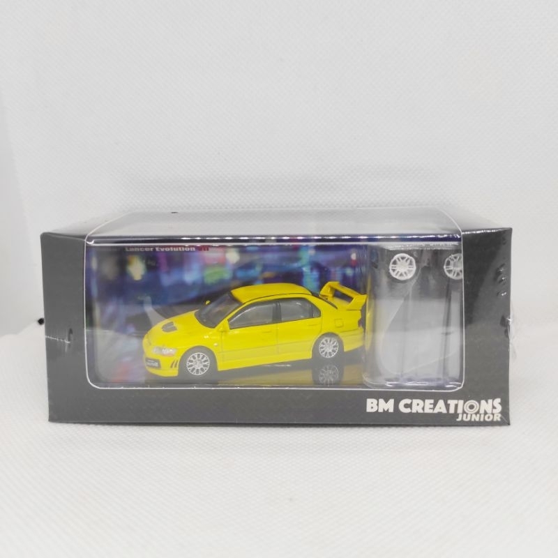 Jual BM Creations Mitsubishi Lancer Evolution VII Evo 7 Yellow BMC ...