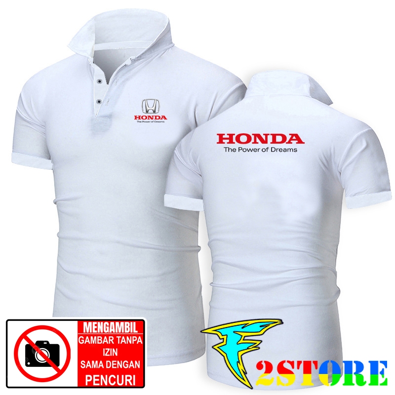 Jual Baju Kaos Kerah Model Polo HONDA - MOBIL The Power of Dreams F2ASTORE | Shopee Indonesia