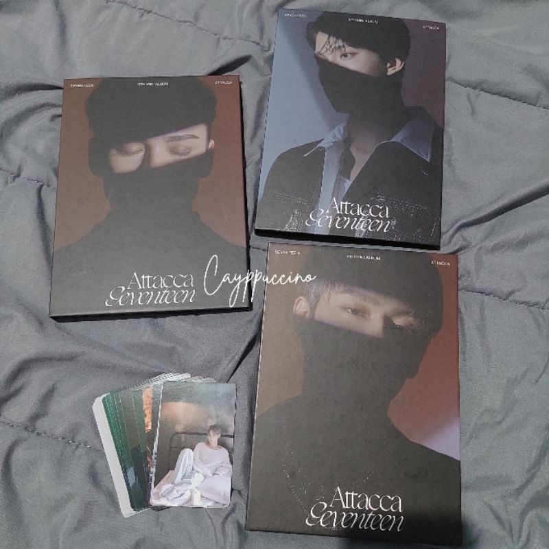 Jual SEVENTEEN ATTACCA Carver Jun, Wonwoo, DK, Vernon | Shopee Indonesia