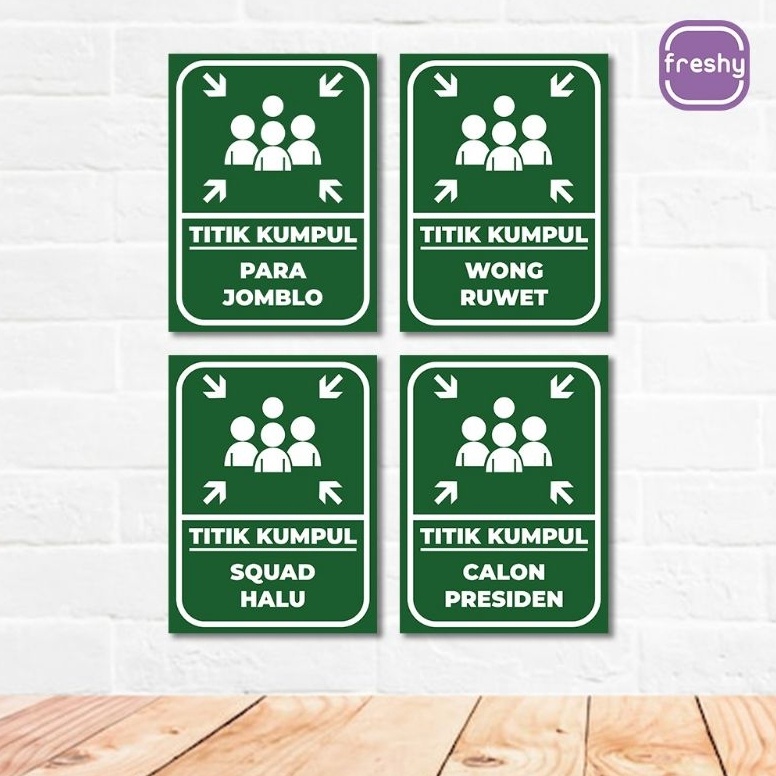 Jual Discount Hiasan Dinding Titik Kumpul tahan Jamur 15X2 QUOTE Wong ...