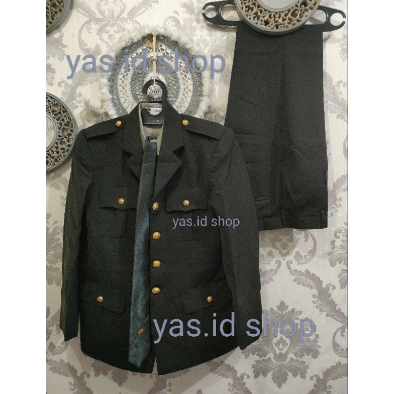 Jual KODE S42J SERAGAM JAS PDU 1 POLRI LENGKAP KEMEJA DAN DASI | Shopee ...