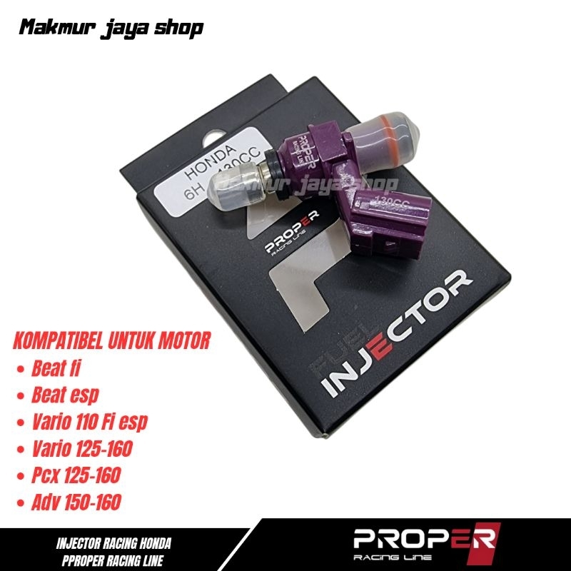 Jual PROPER RACING LINE INJECTOR RACING HONDA 130CC 140CC 150CC 160CC ...
