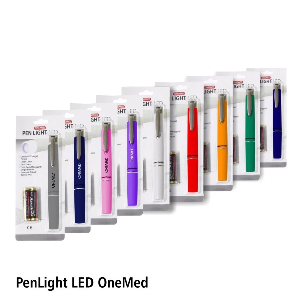 Jual Penlight LED Medis Plus Baterai OneMed | Shopee Indonesia