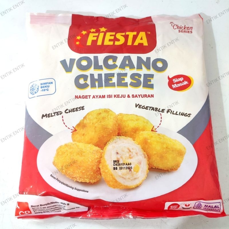 Jual Volcano Cheese Fiesta 400gr [ Kemasan Terbaru ] | Shopee Indonesia