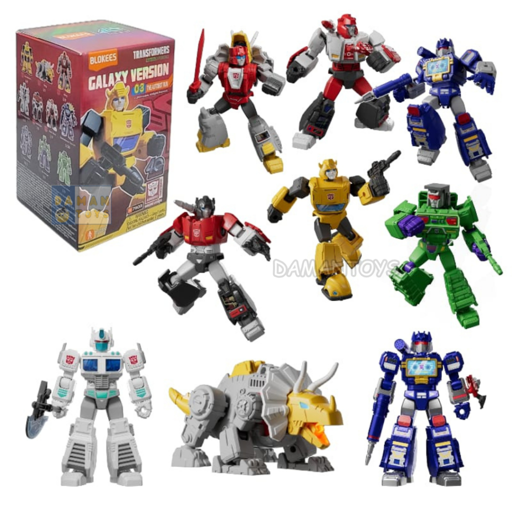 Jual Blind Box Blokees Transformers Mainan Robot Autobot Run Bumblebee ...