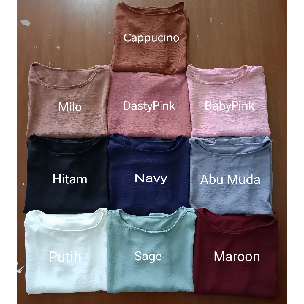 Jual PAKET DASTER 3PCS 100rb FREE HIJAB BERGO -Daster Ruka Crinkle ...