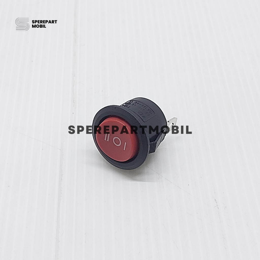 Jual saklar rocker / rocker switch / saklar switch on off on kaki 3 ...